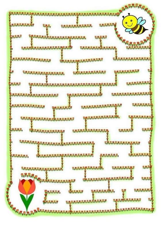 Uzdevumi bērniem: labirinti!