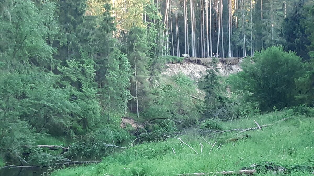 Mīlestības taka pastaigai gar Abula upi
