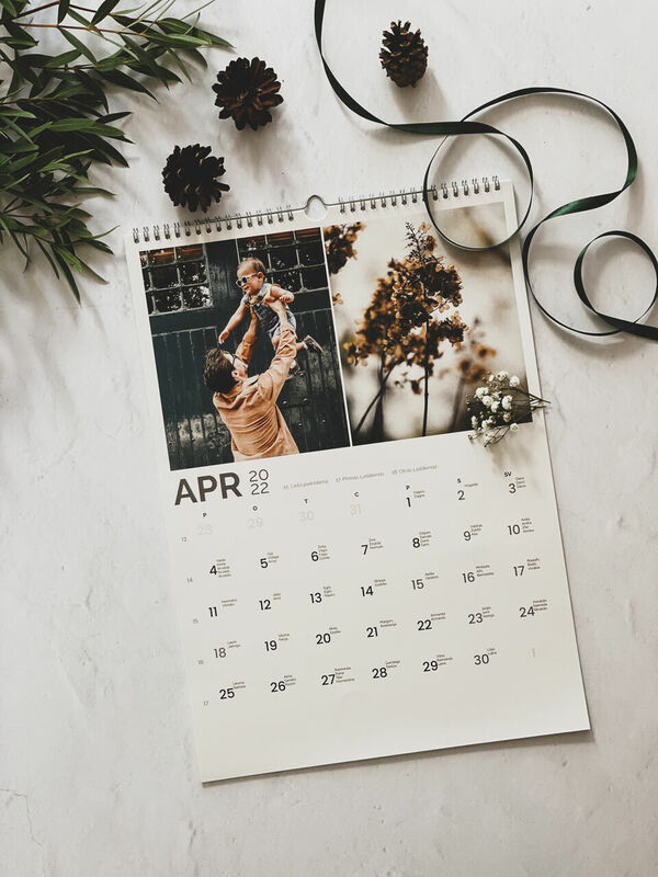 Labākā dāvana 2023 – personalizēts kalendārs