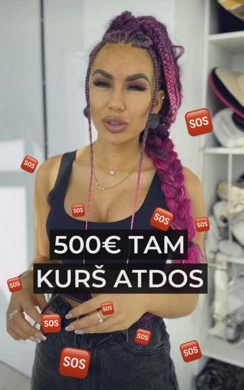 Didrihsone saviem sekotājiem lūdz palīdzību un piesola 500 eiro