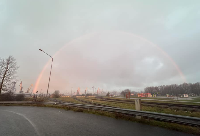 Vairākās vietās Latvijā pamanīta neparasta dabas parādība