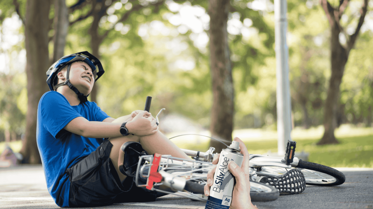 Nobrāzumi, tulznas un apdegumi vasarā – efektīva ārstēšana ar BiSilvAloe®